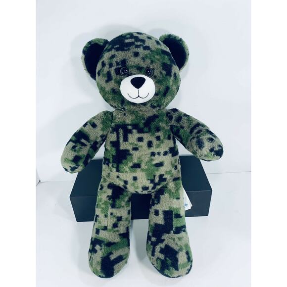 Build-A-Bear | Toys | Build A Bear Minecraft Army Digi Camouflage Green ...